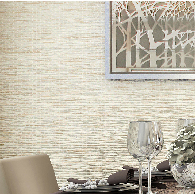 modern minimalist linen texture wallpaper